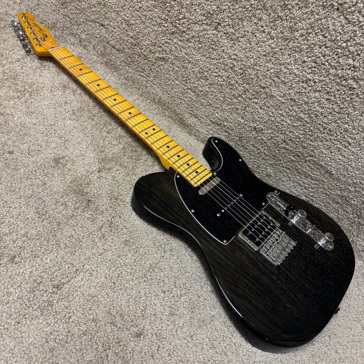 Fender Limited Edition Modern Player Telecaster Plus 2017 Charcoal Tra ...